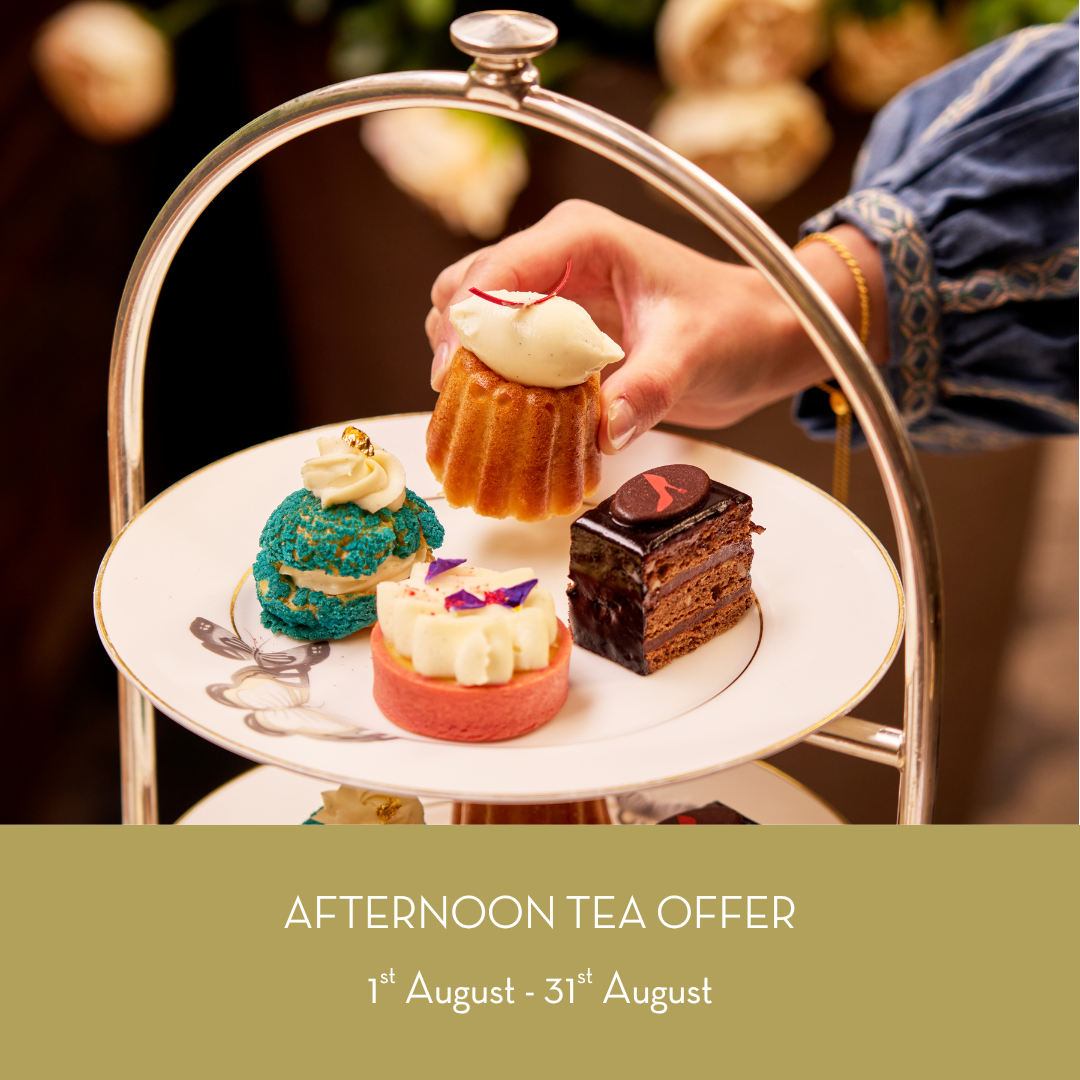Afternoon Tea August 2025 Offer Tile | Dalloway TerraceDalloway Terrace